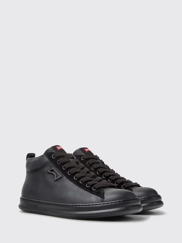 Camper Runner High-top Leather Trainers With Padded Ankle And Extralight® Sole