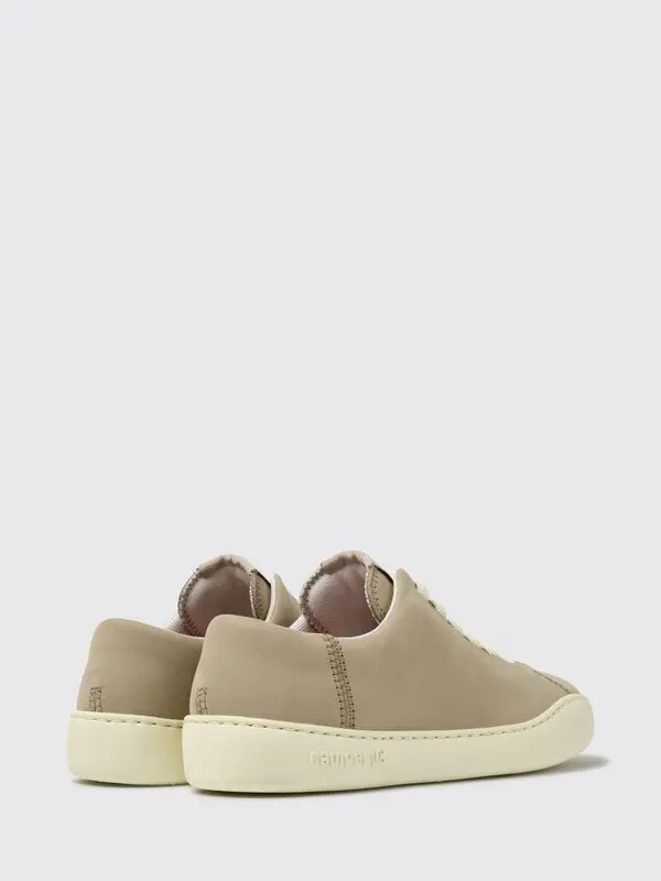Camper Peu Touring Slip-on Sneakers In Calfskin Leather With Elastic Laces