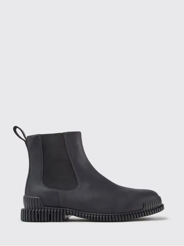 Camper Pix Smooth Leather Chelsea Boots With Elasticised Ankle And Pull Tab