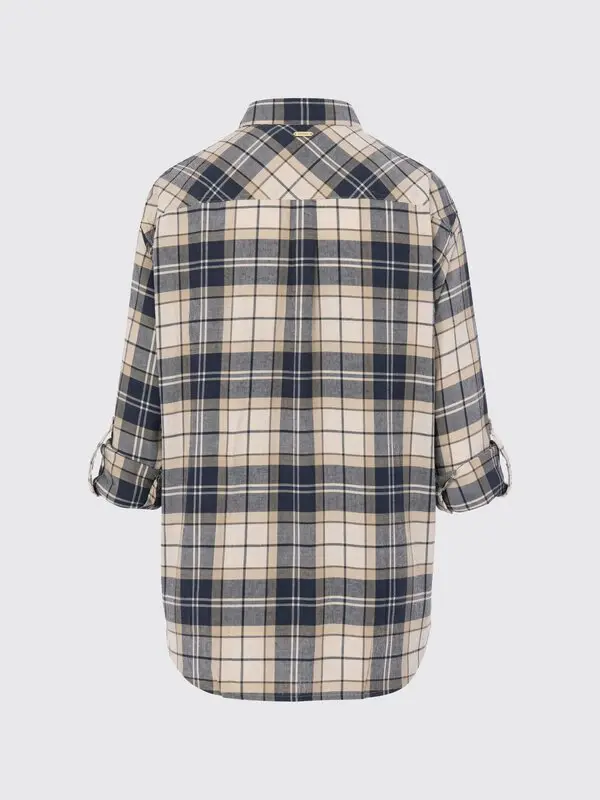 Barbour Relaxed Fit Long-sleeved Check Cotton Shirt