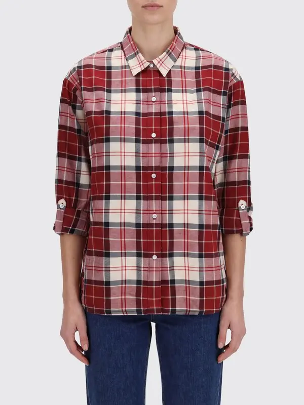 Barbour Relaxed Fit Long-sleeved Check Cotton Shirt - Blue