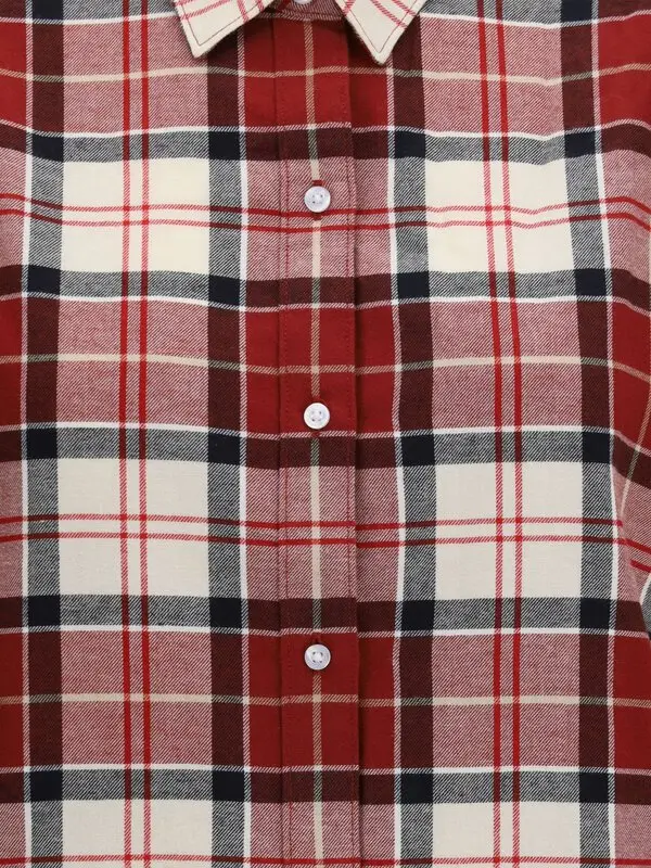 Barbour Relaxed Fit Long-sleeved Check Cotton Shirt - Blue