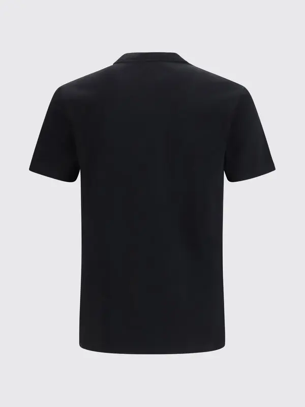 Versace Stretch-cotton T-shirt With Tone-on-tone Medusa Logo Patch