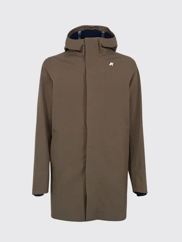 K-WAY Marlyn Technical Stretch Fabric Windbreaker Jacket With Hood