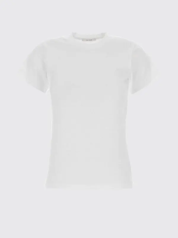 THE ROW Cotton Crewneck Short-sleeve T-shirt - White