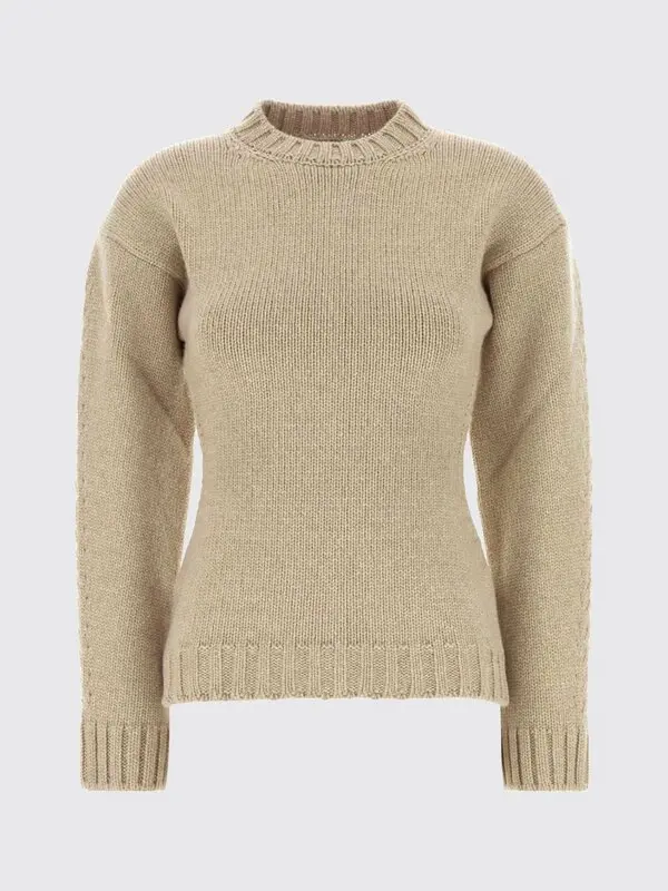 JIL SANDER Pure Cashmere Dropped Shoulder Crewneck Jumper