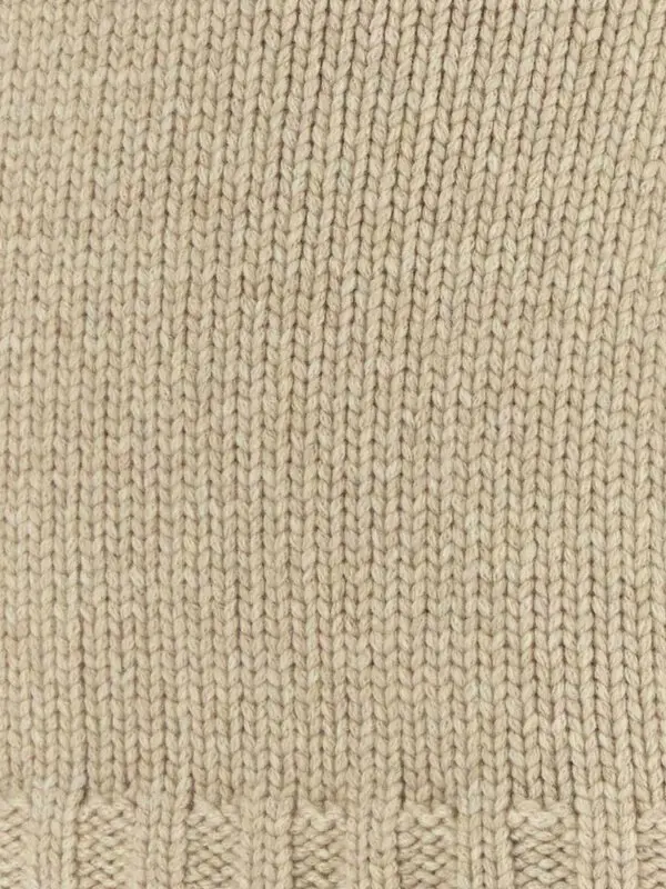 JIL SANDER Pure Cashmere Dropped Shoulder Crewneck Jumper