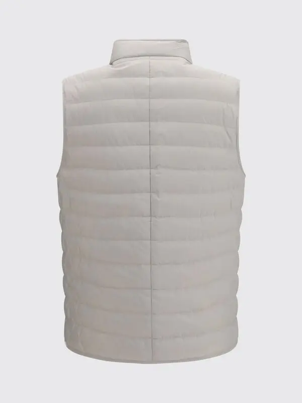 Brunello Cucinelli Water-repellent Nylon High-neck Padded Vest