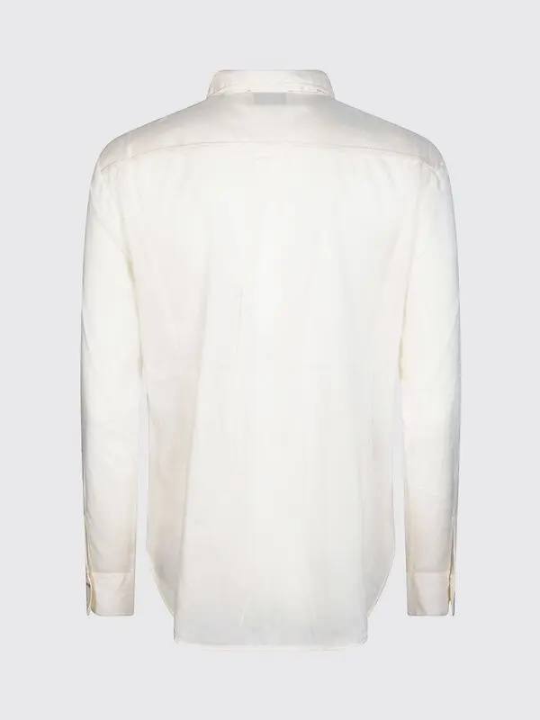 FORTE_FORTE Silk And Cotton Blend Shirt With French Collar - Burnt