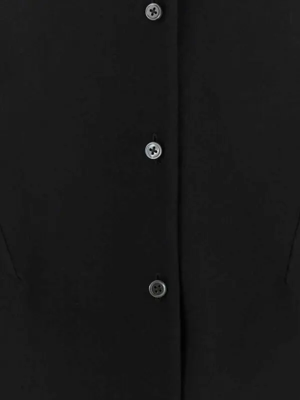 JIL SANDER Virgin Wool Slim Fit Shirt With French Collar