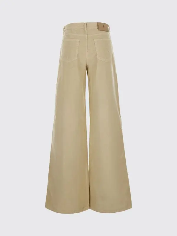 PT TORINO Wide Leg Pants - Beige