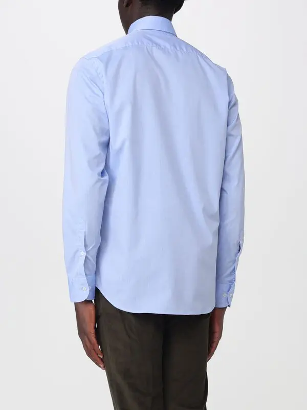 BROOKSFIELD Button-down Collar Casual Shirt In Cotton Poplin