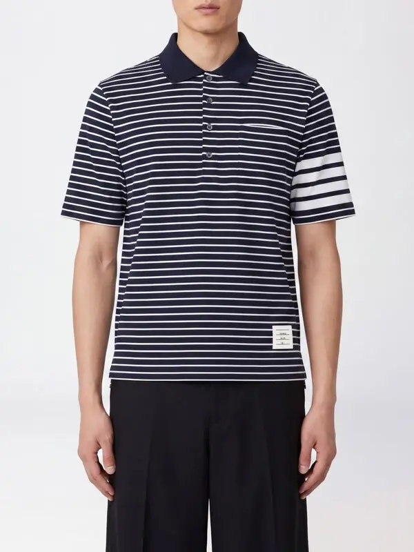 Thom Browne Polo Shirt - Blue