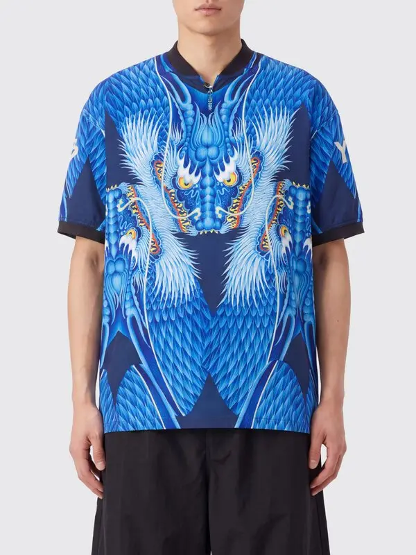 Y3 Relaxed Fit Graphic Print T-shirt In Recycled Technical Fabric