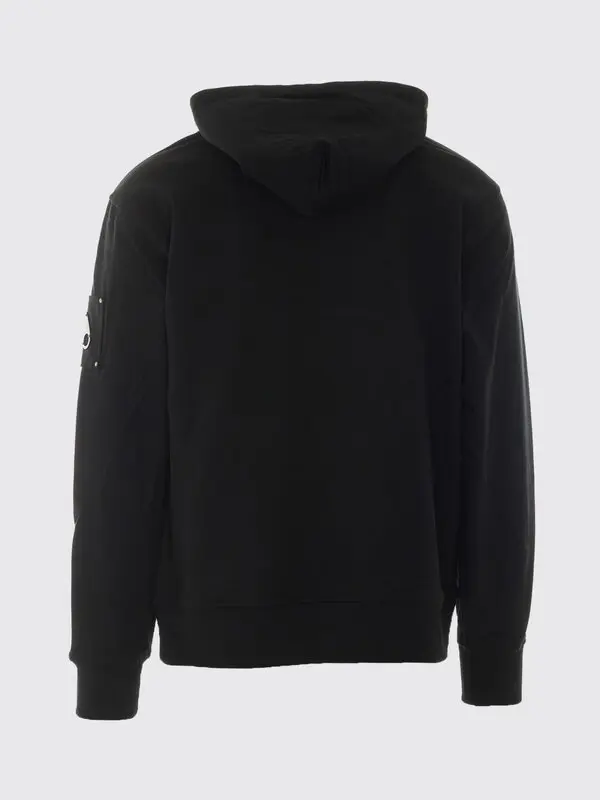 Moose Knuckles Relaxed Fit Cotton Hoodie With Kangaroo Pocket