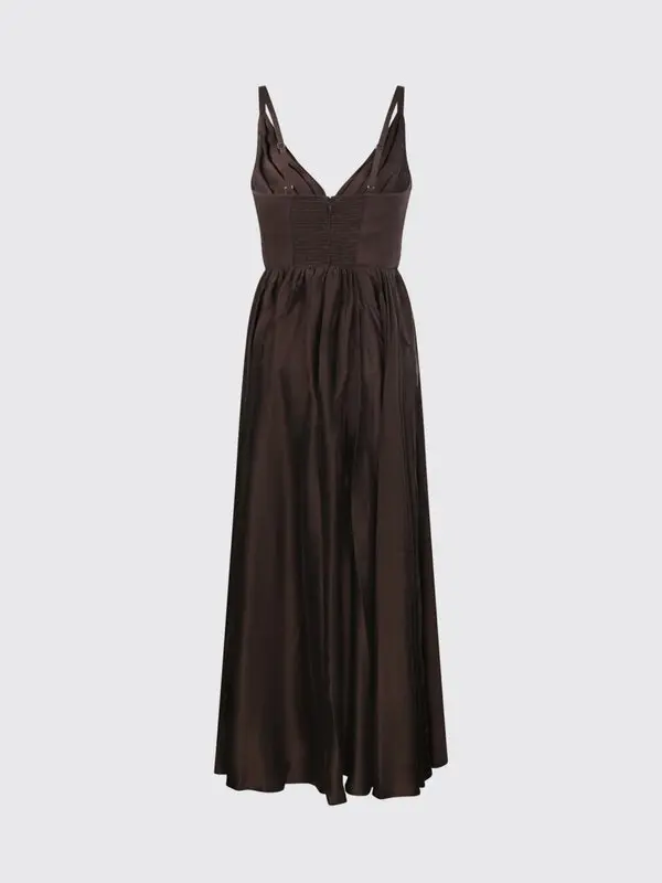 Zimmermann Off-the-shoulder Silk Midi Evening Dress With V-neck