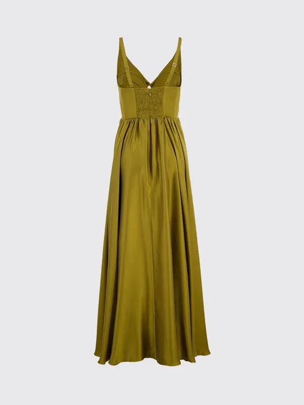 Zimmermann Off-the-shoulder Silk Midi Evening Dress - Green