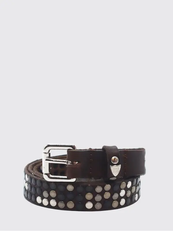 HTC LOS ANGELES Leather Belt - Brown
