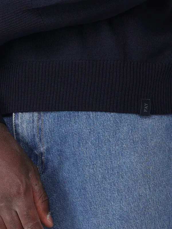 FAY Sweater - Navy