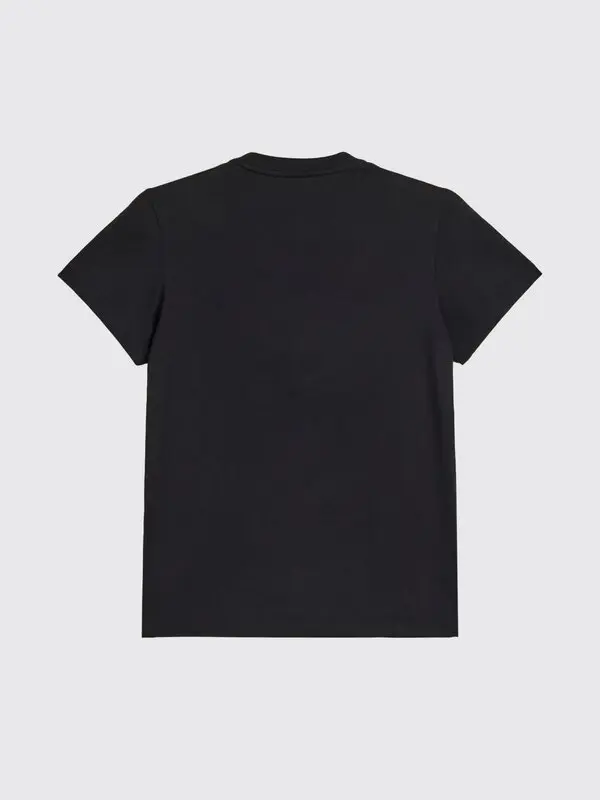 Y3 Crewneck Short-sleeved Cotton T-shirt With Tone-on-tone Logo