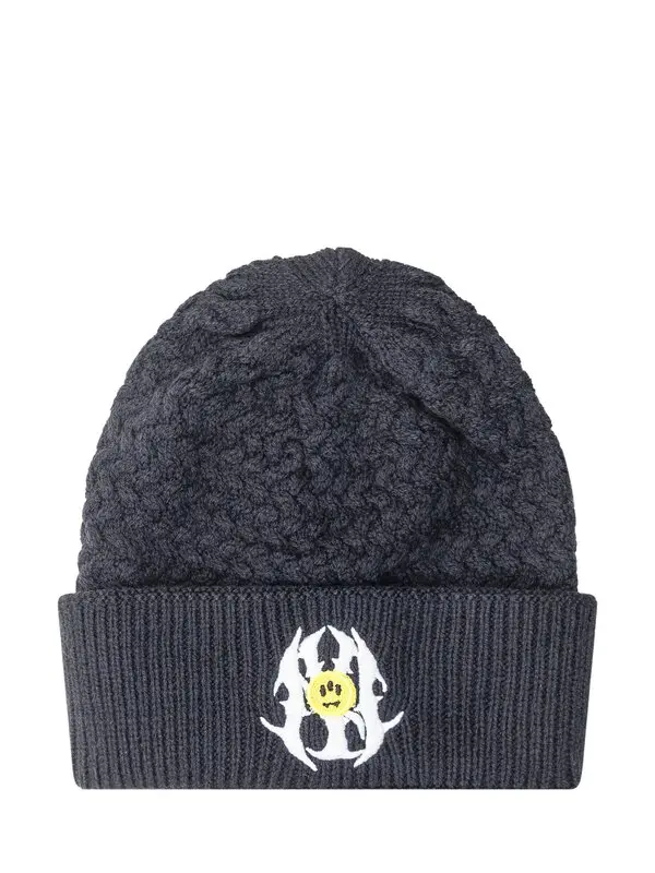 BARROW Embroidered Logo Beanie Hat Minimalist Style