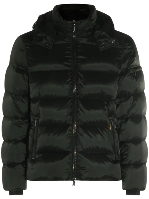 MOORER Polyamide Coat - Green