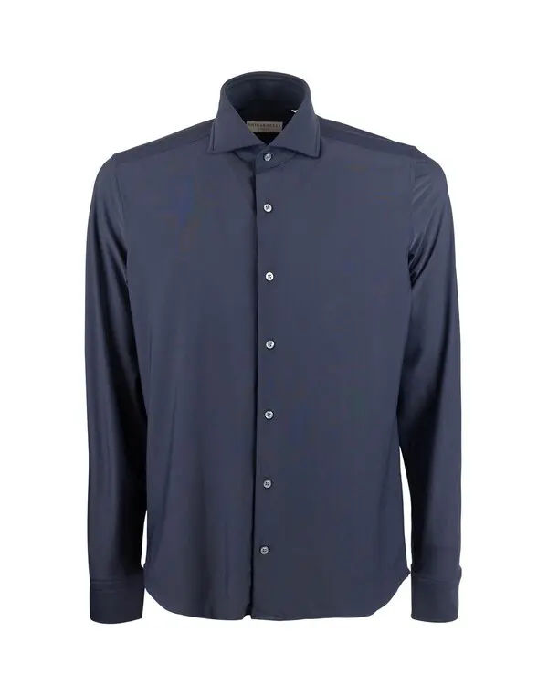 GHIRARDELLI Stylish Mini Shirt - Blu