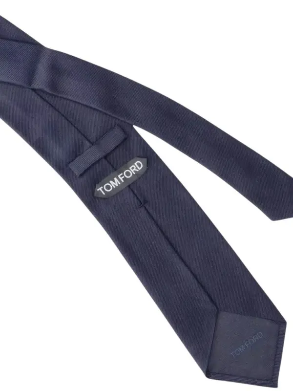 TOM FORD Silk Tie - Blue