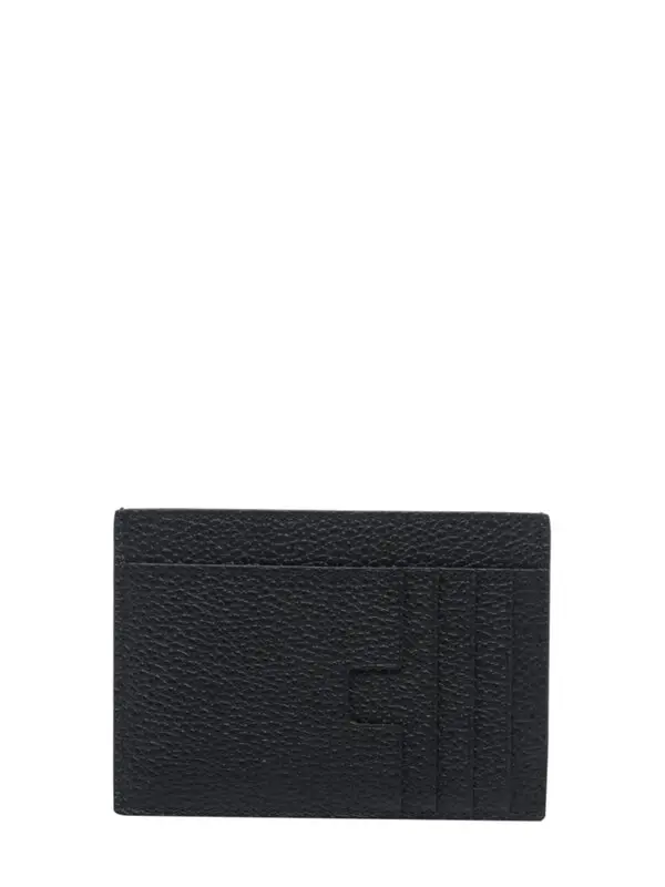 TOM FORD Leather Card Holder - Black