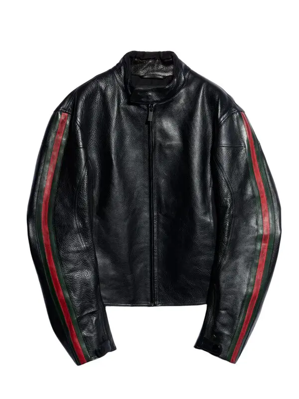 Gucci Leather Biker Jacket