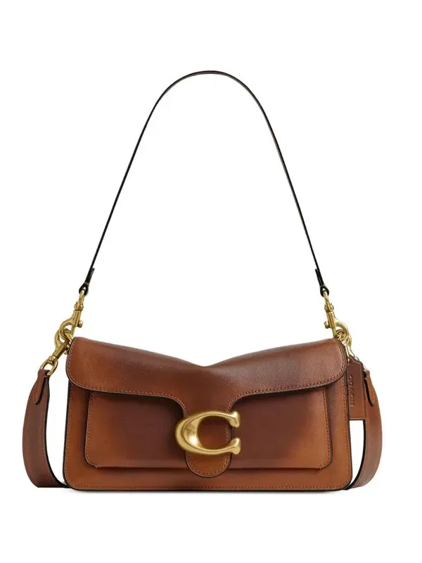 COACH Tabby 26 Leather Shoulder Bag - Brown