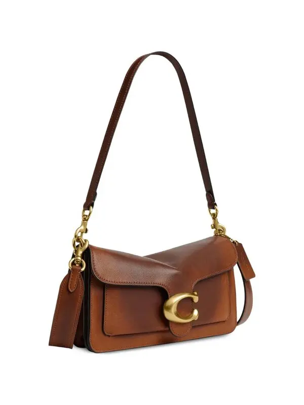 COACH Tabby 26 Leather Shoulder Bag - Brown