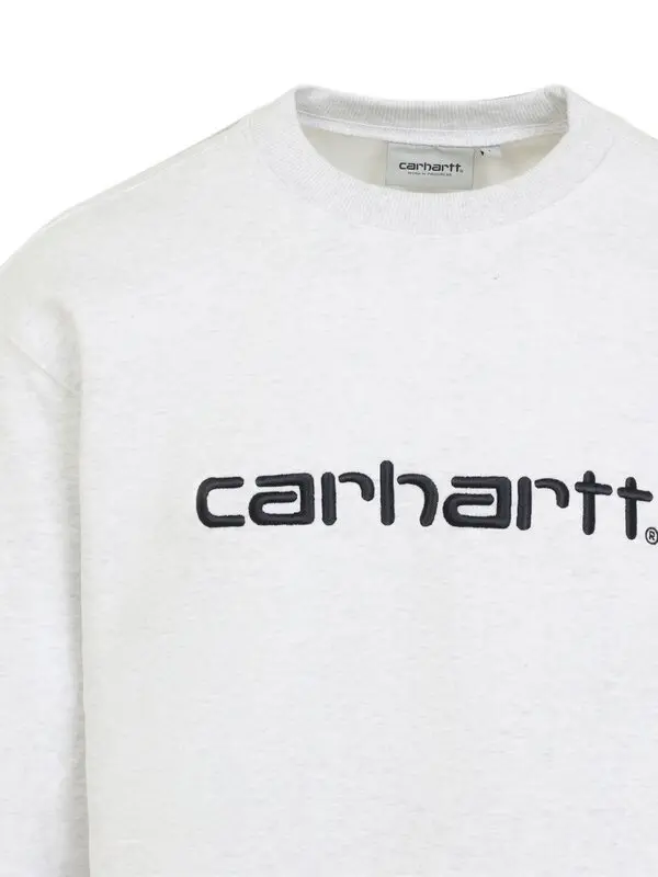 Carhartt Work In Progress Logo Cotton Sweatshirt