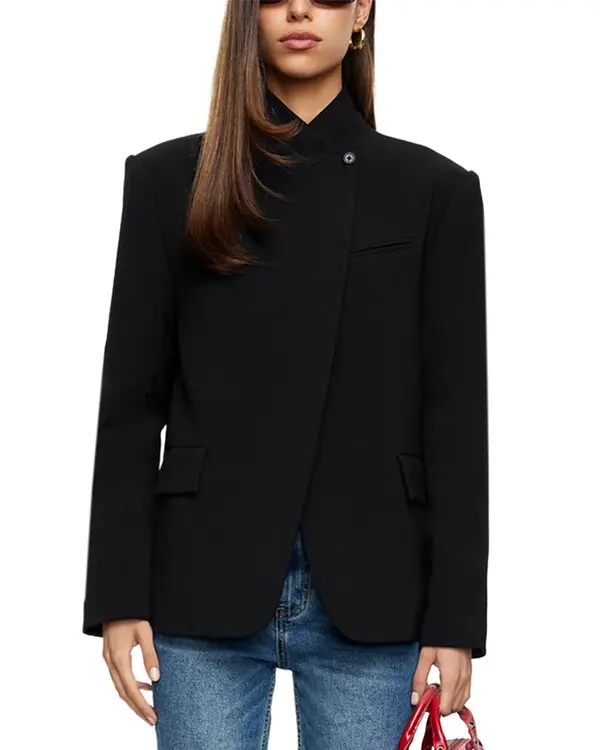 Lioness Trophy Club Stand Collar Blazer