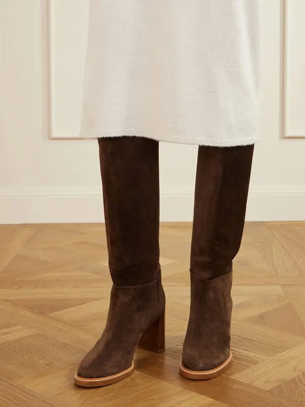 Gabriela Hearst Bocca 75 Suede Boots