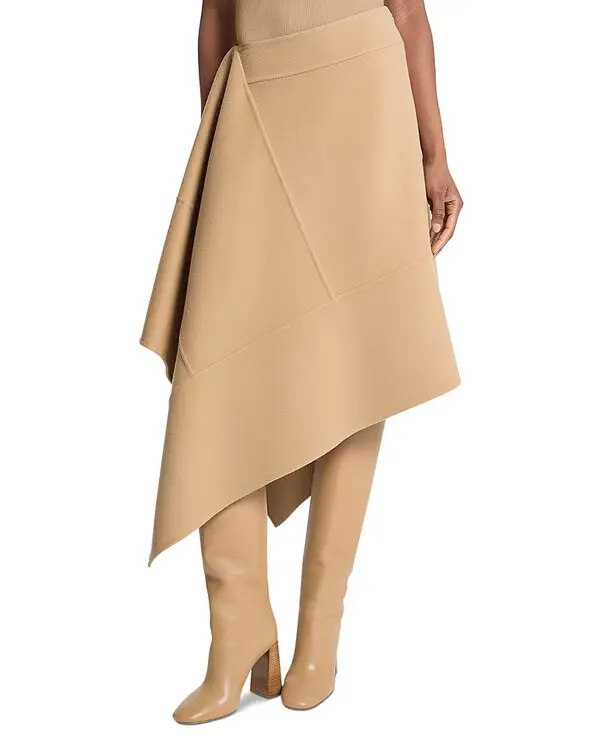Michael Kors Wool Asymmetric Skirt