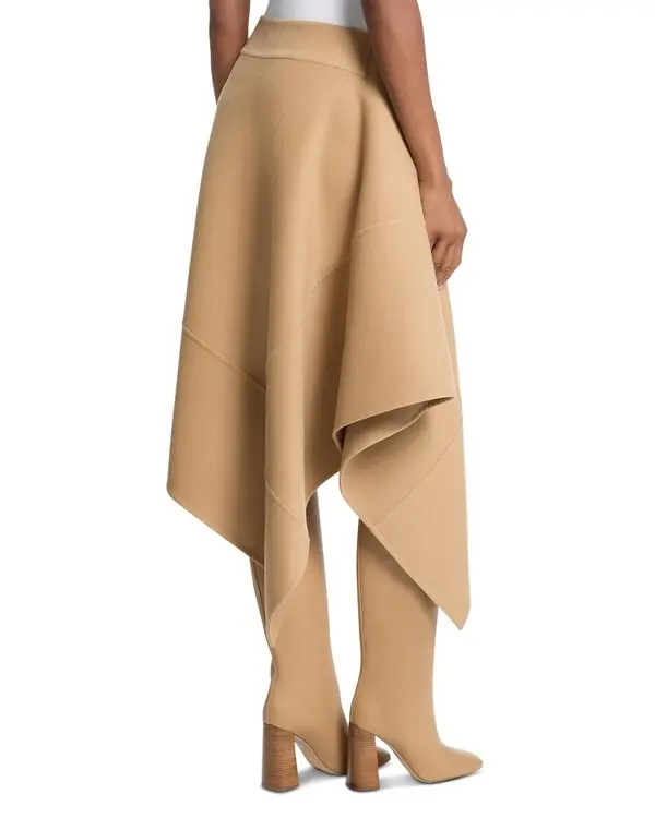 Michael Kors Wool Asymmetric Skirt
