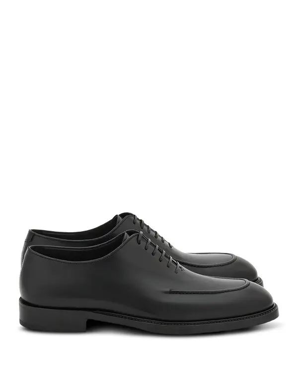 FERRAGAMO Lace Up Leather Oxfords