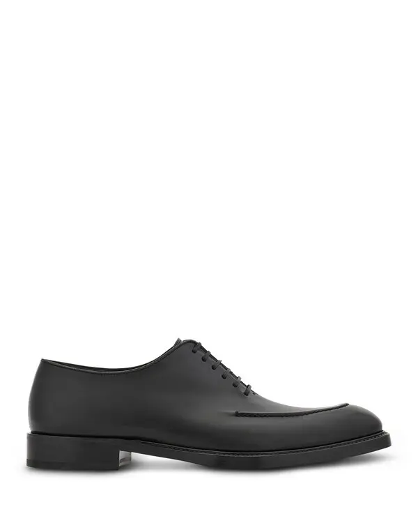 FERRAGAMO Lace Up Leather Oxfords