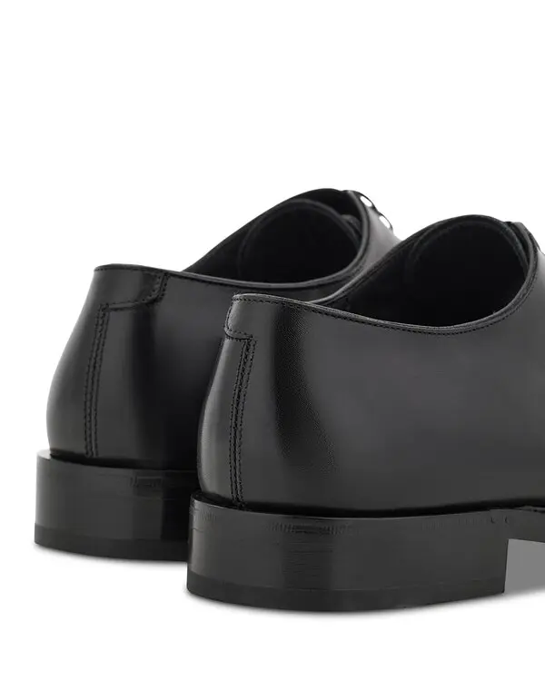 FERRAGAMO Lace Up Leather Oxfords