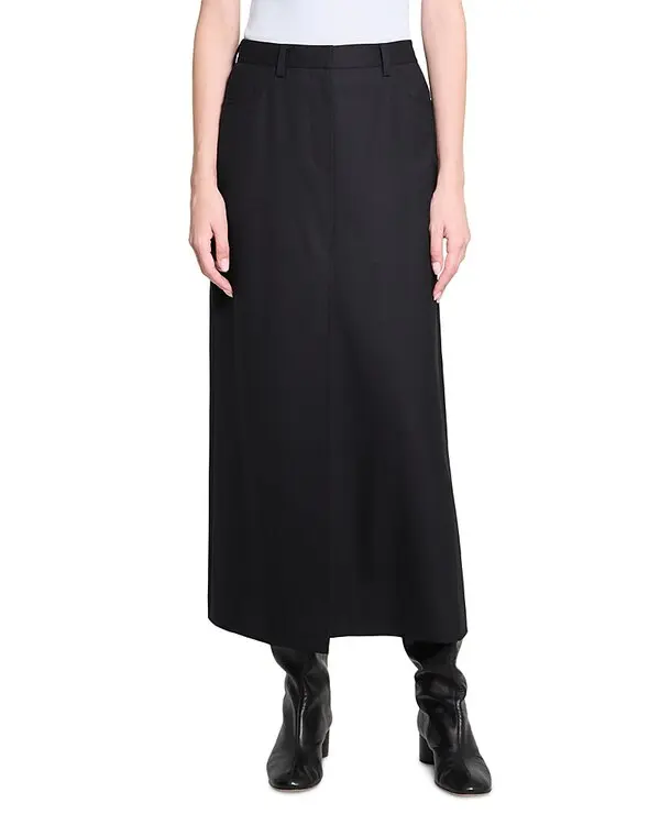 Theory Front Vent Maxi Skirt