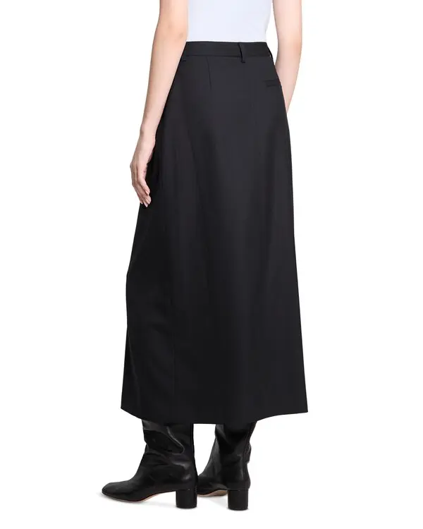 Theory Front Vent Maxi Skirt