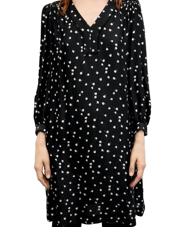 Gerard Darel Clemi V Neck Dress