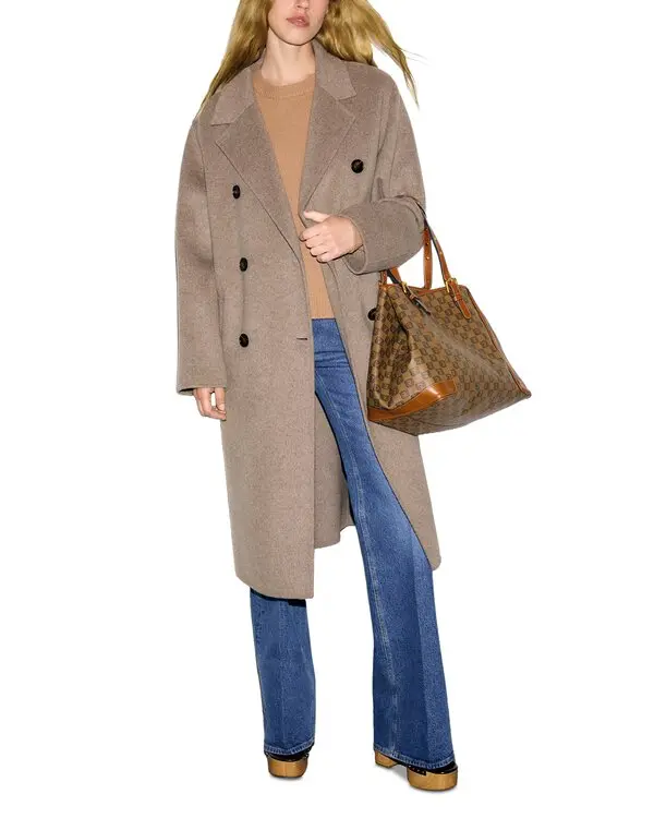 Gerard Darel Aela Double Breasted Coat