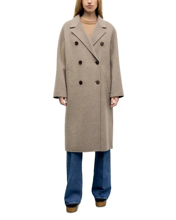 Gerard Darel Aela Double Breasted Coat