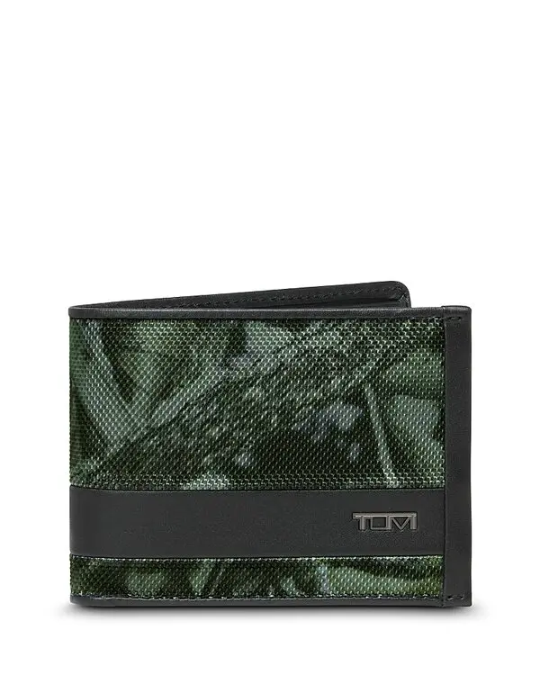 Tumi Forest Camo Double Billfold Wallet - Forest Cam