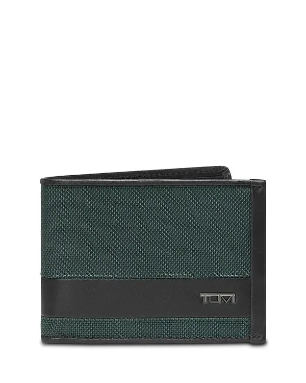 Tumi Double Billfold Wallet - Deep Pine