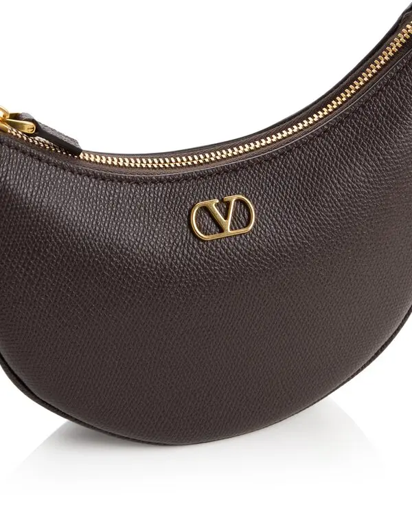 Valentino Garavani Vlogo Mini Leather Hobo Bag