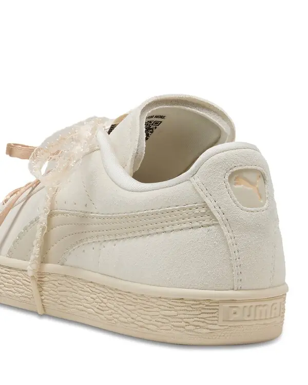 PUMA Suede Bloom Embellished Sneakers