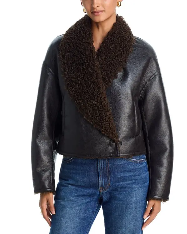A.L.C. Stella Faux Shearling Jacket